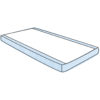 Satin 'SIBA® Sheets' - 2 Way Base Sheets - Fully Fitted | Hospital Direct