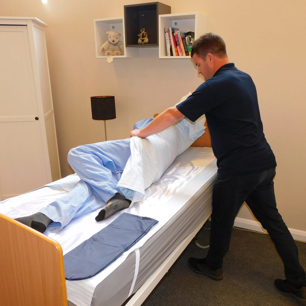 SIBA® Satin Sheet System – 2 Way Top Draw Sheet | Hospital Direct