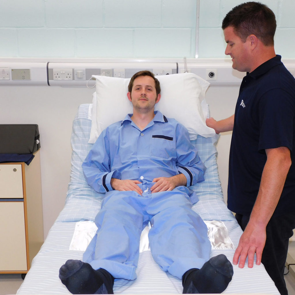 Satin 'SIBA® Sheets' - 2 Way Base Sheets - Fully Fitted | Hospital Direct