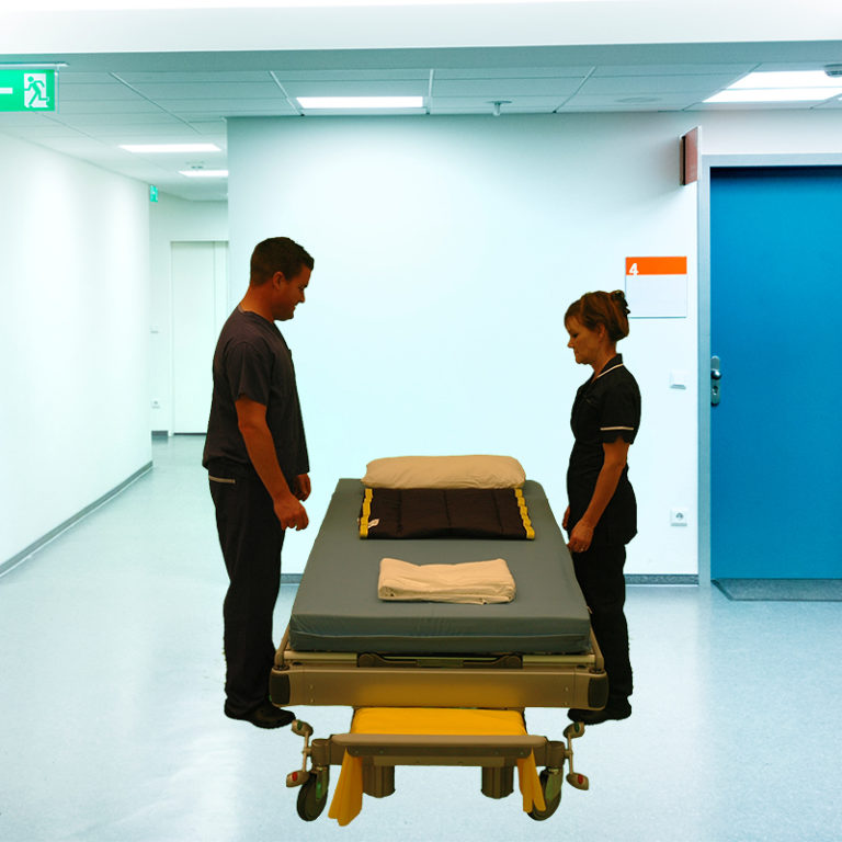 Glide and Lock – Bed – Wipeclean – Handles | Hospital Direct