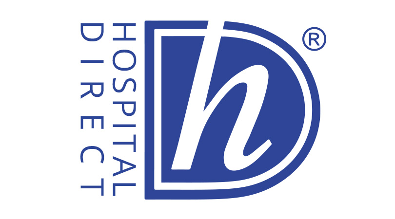 Look for our logo on your patient handling equipment | Hospital Direct